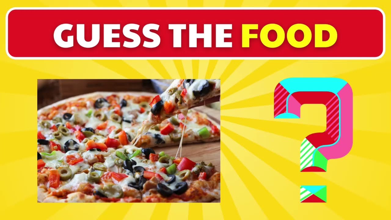 Can You Guess The FOOD? - YouTube