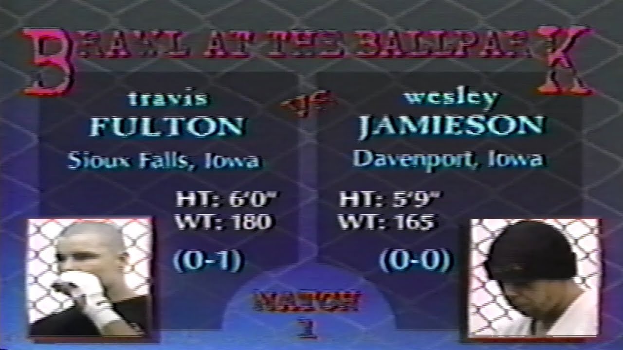 Travis Fulton's FIRST EVER MMA win! (Never posted before) 9/1/1996 ...