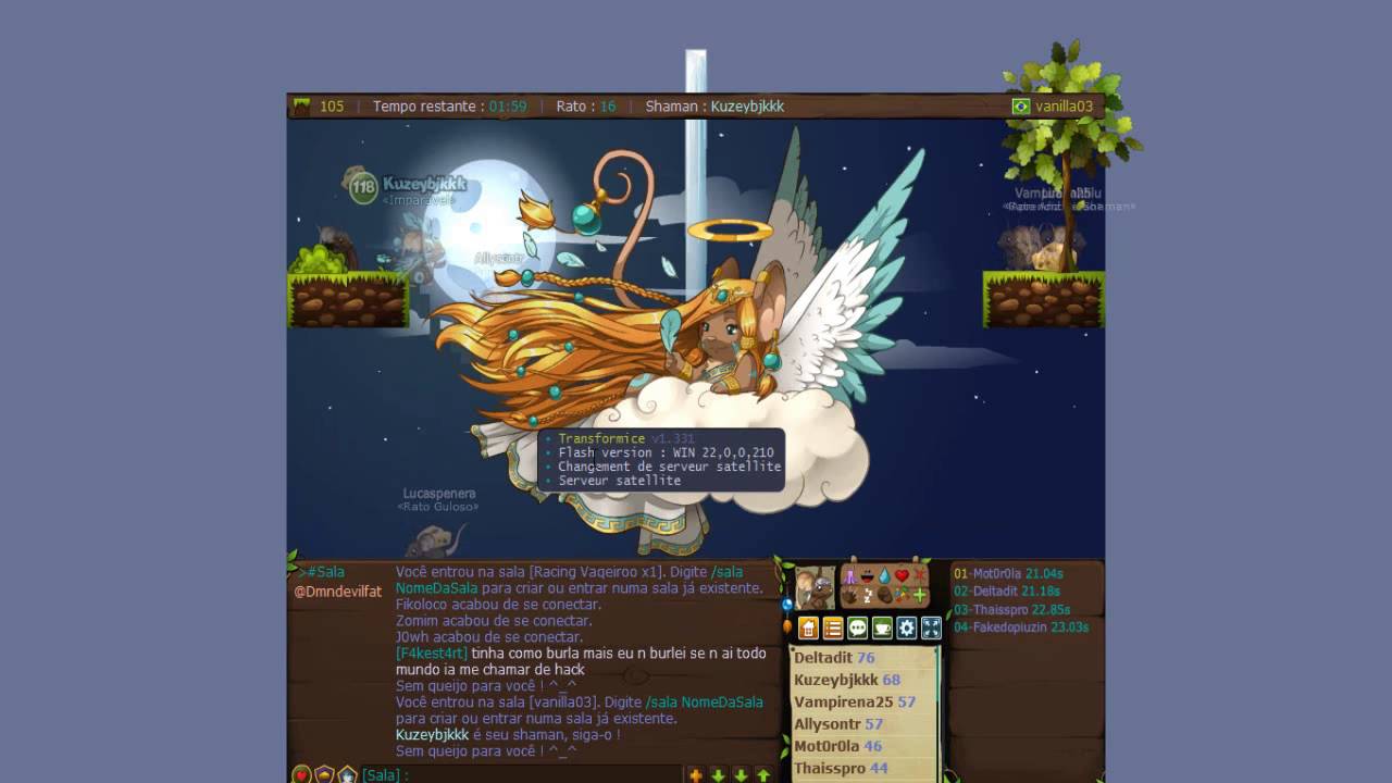 Transformice gameplay comentada do canal #02 - YouTube