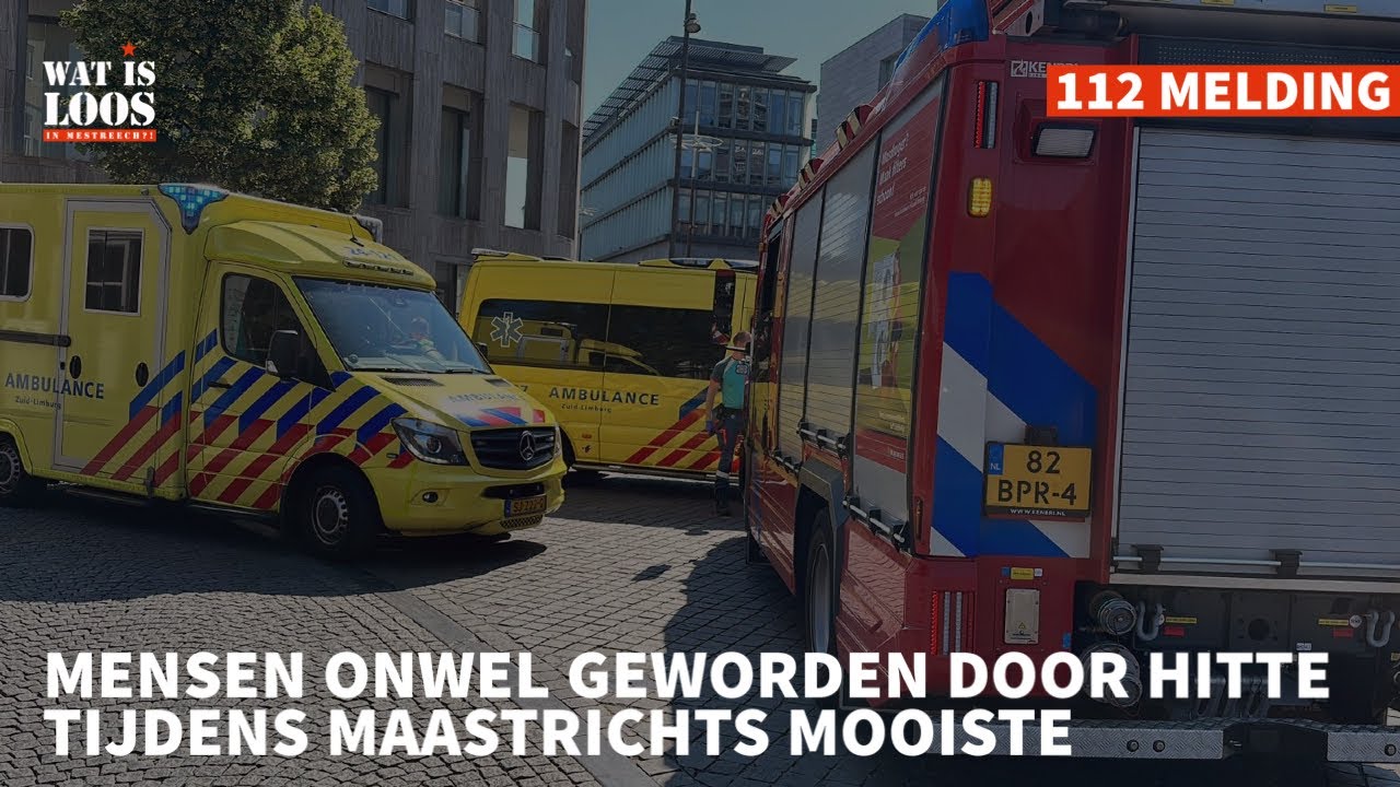 MEERDERE PERSONEN ONWEL TIJDENS MAASTRICHTS MOOISTE - YouTube