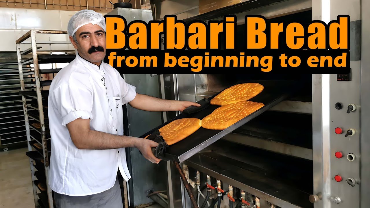 Traditional Barbari Bread - The Secret Techniques of Persian Bakery ...