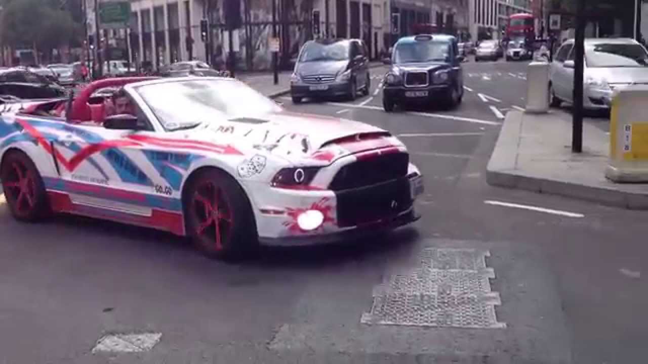 |THE MOST Pimped Out| Arab Ford Mustang In London - YouTube