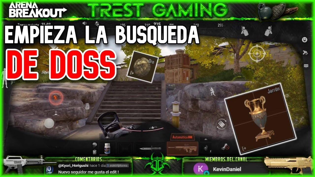 TENEMOS JARRON y BUSCAMOS a DOSS para las INSIGNIAS de ARENA BREAKOUT 💩 ...