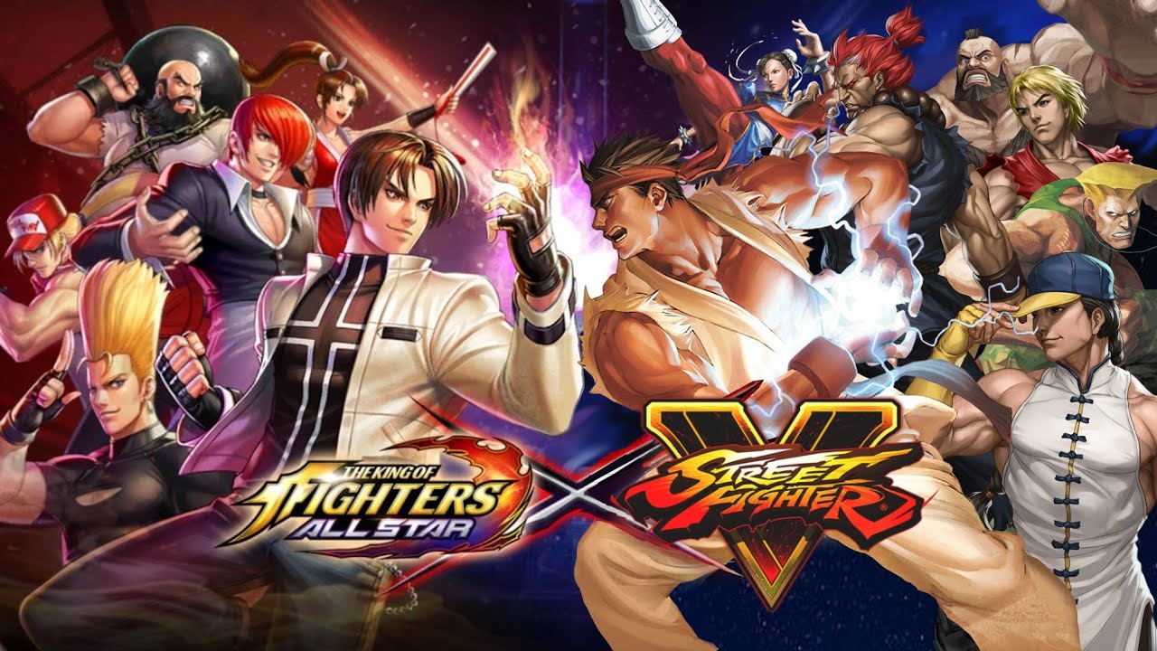 Kof all star X Steet fighters , New colaboration kof all star and ...