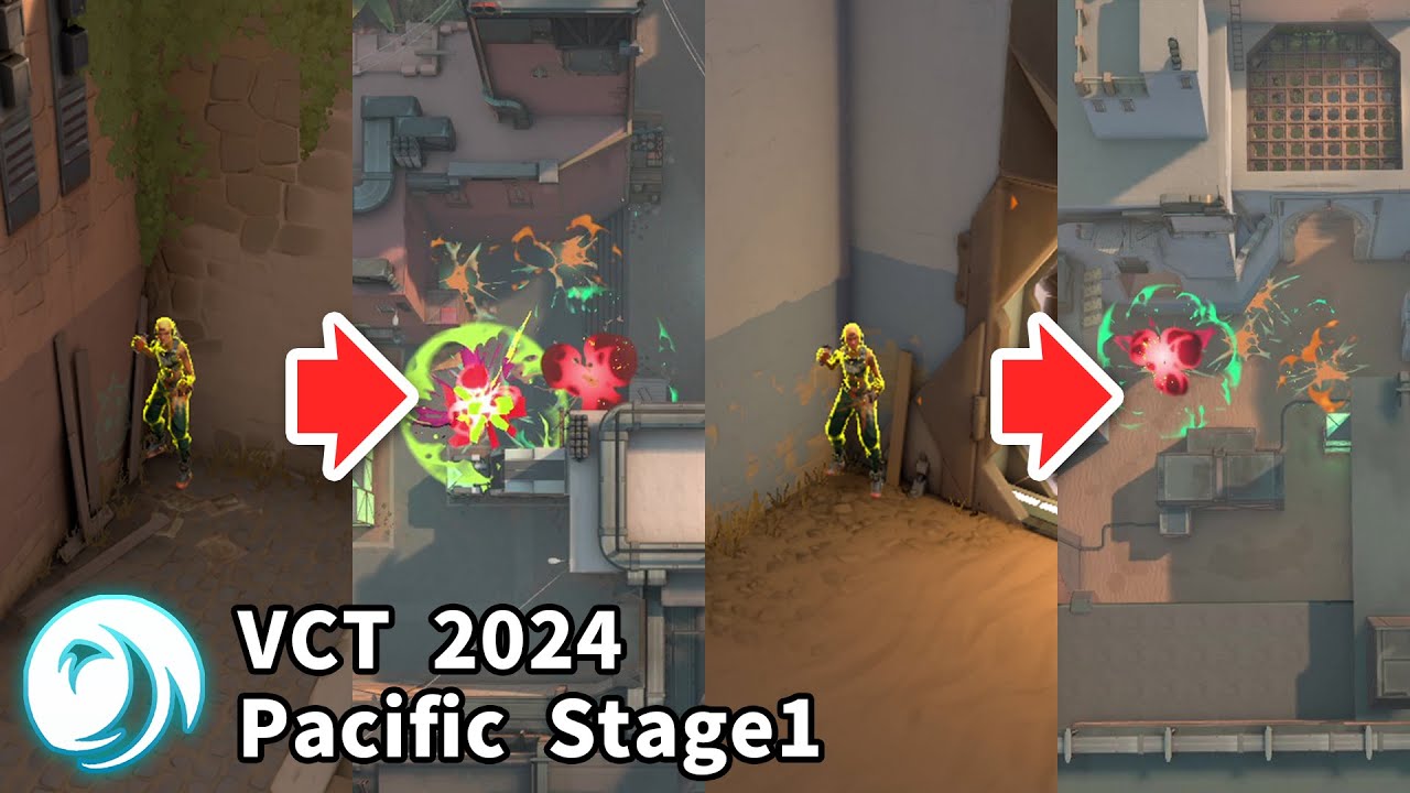 Paint Shells lineups on Bind used by TLN Governor in VCT 2024 Pacific ...