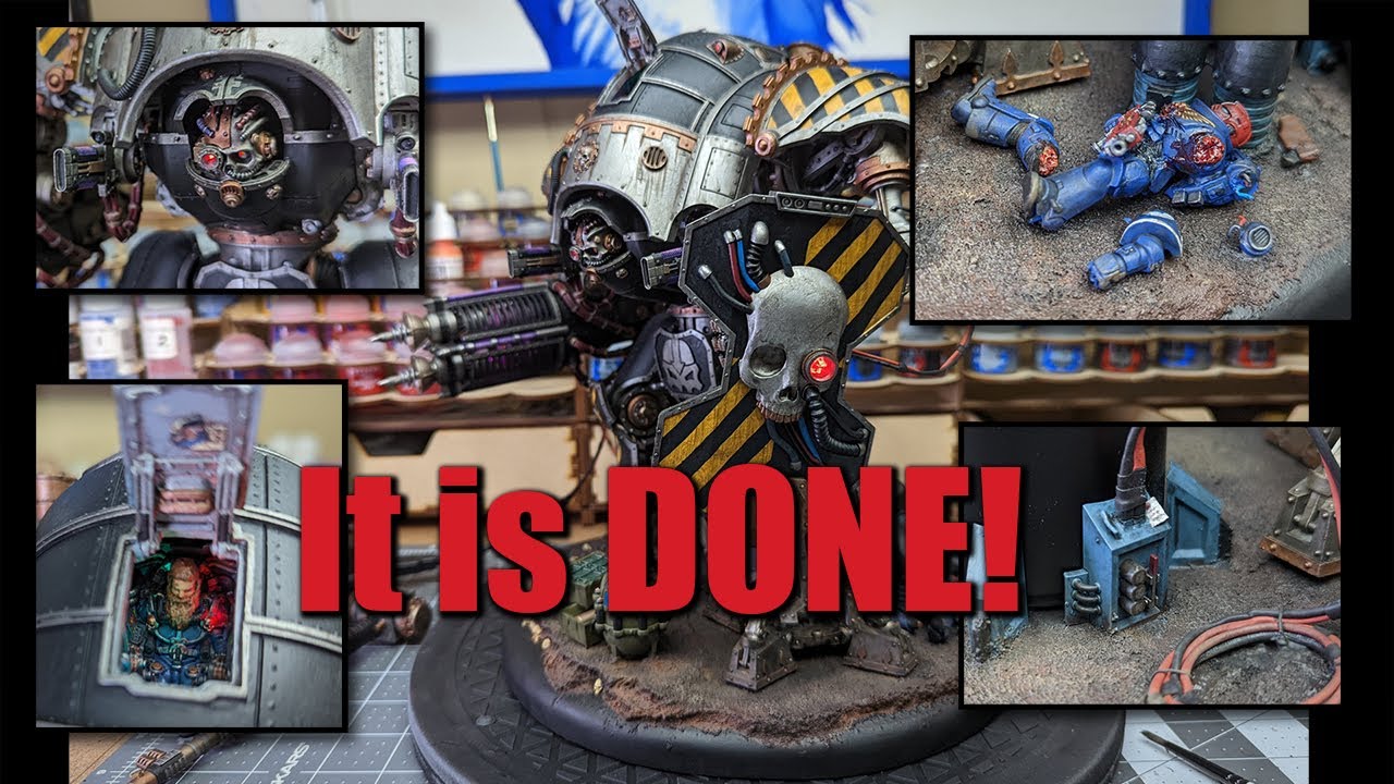 Acastus Knight Asterius - Build 44 - The final stage - YouTube