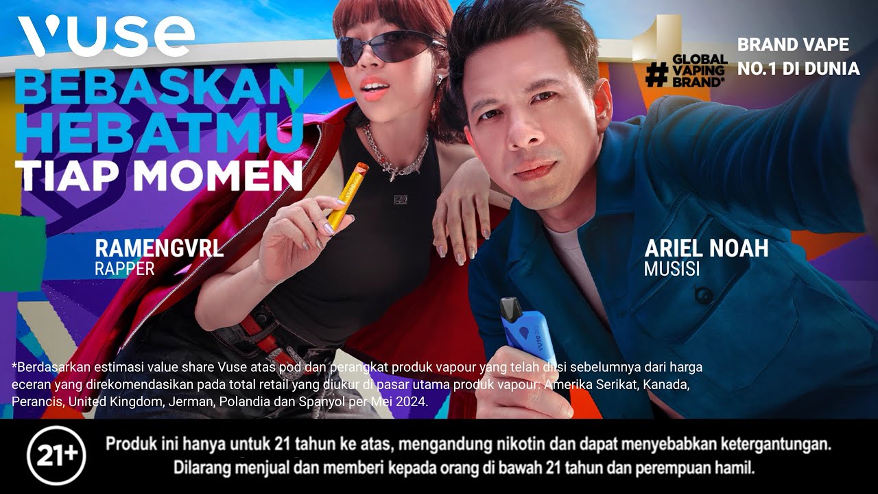 Vuse GO Series - Bebaskan Hebatmu (feat. Ariel Noah & Ramengvrl) [30s ...