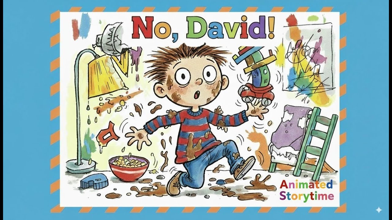 No, David! by David Shannon | Animated Read-Aloud for Kids & Parents ...