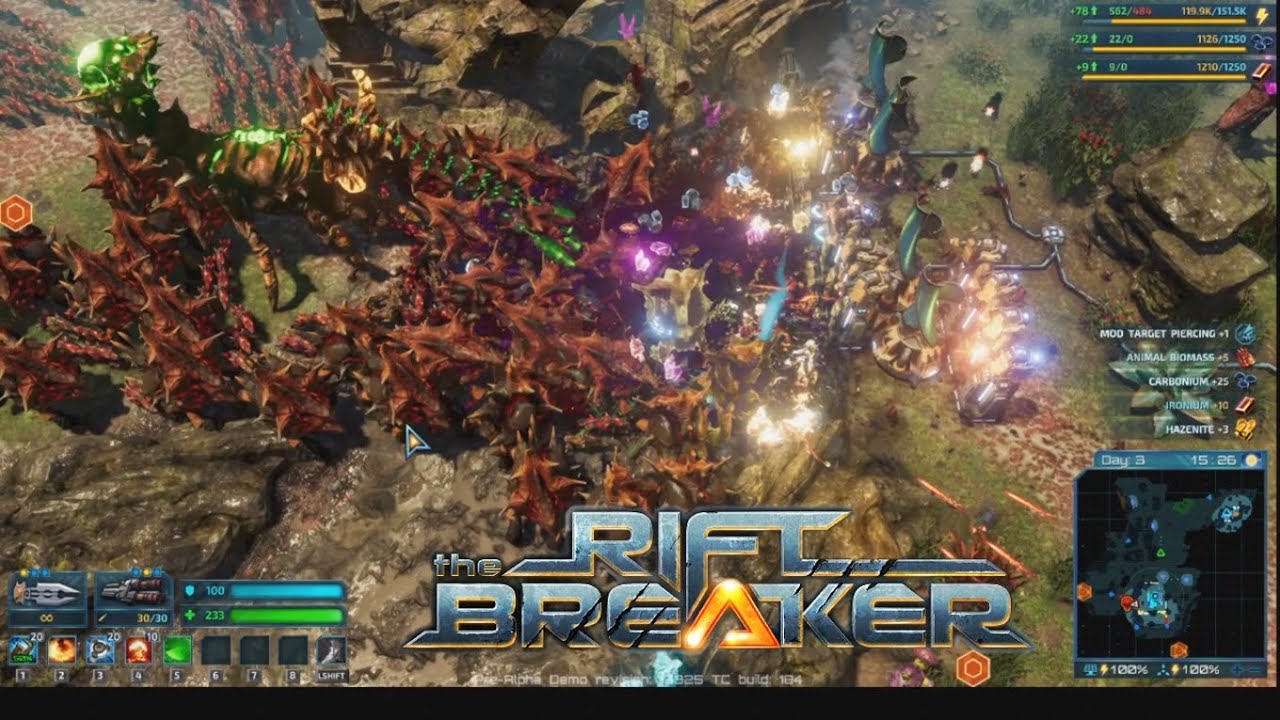 The Riftbreaker : Prologue First Look Gameplay - YouTube