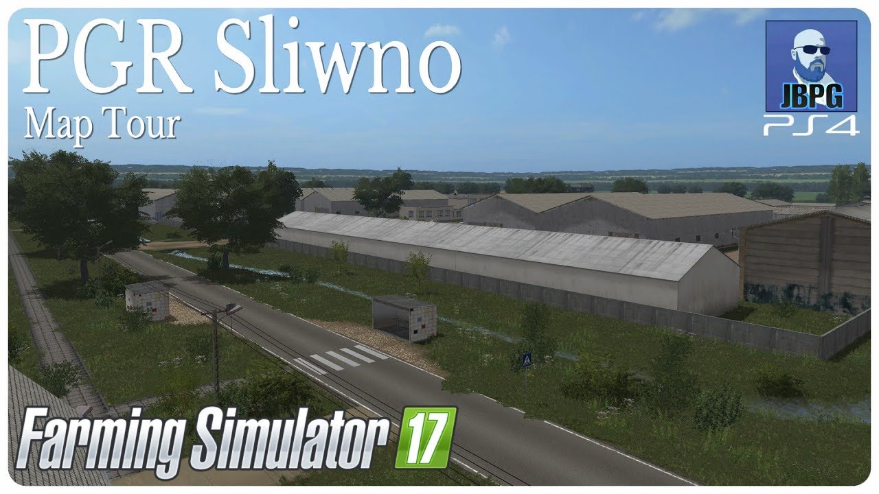 FS17 PS4: PGR Sliwno Map Tour - YouTube