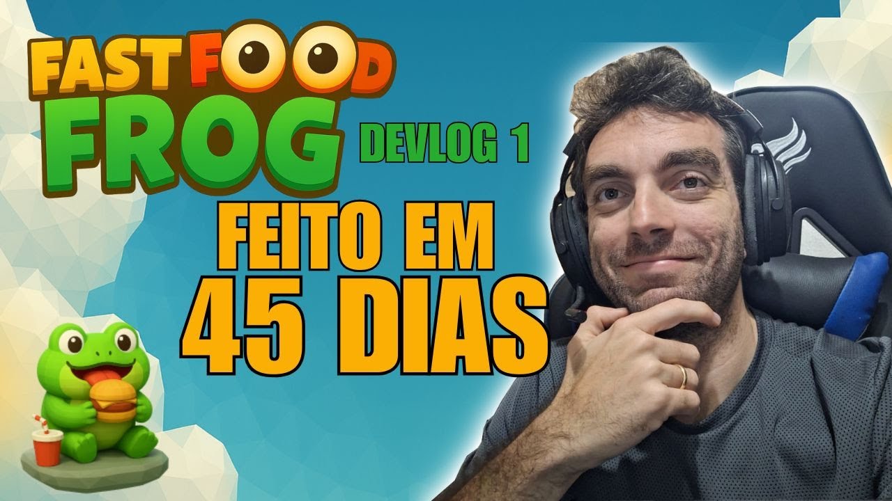 Demo feita em 45 dias | Fast Food Frog | DevLog 1 - YouTube