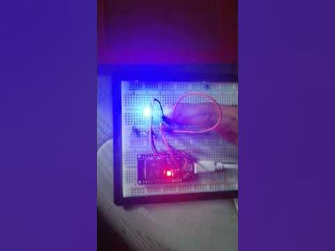 encendido de un led con push button mediante ESP32 - YouTube