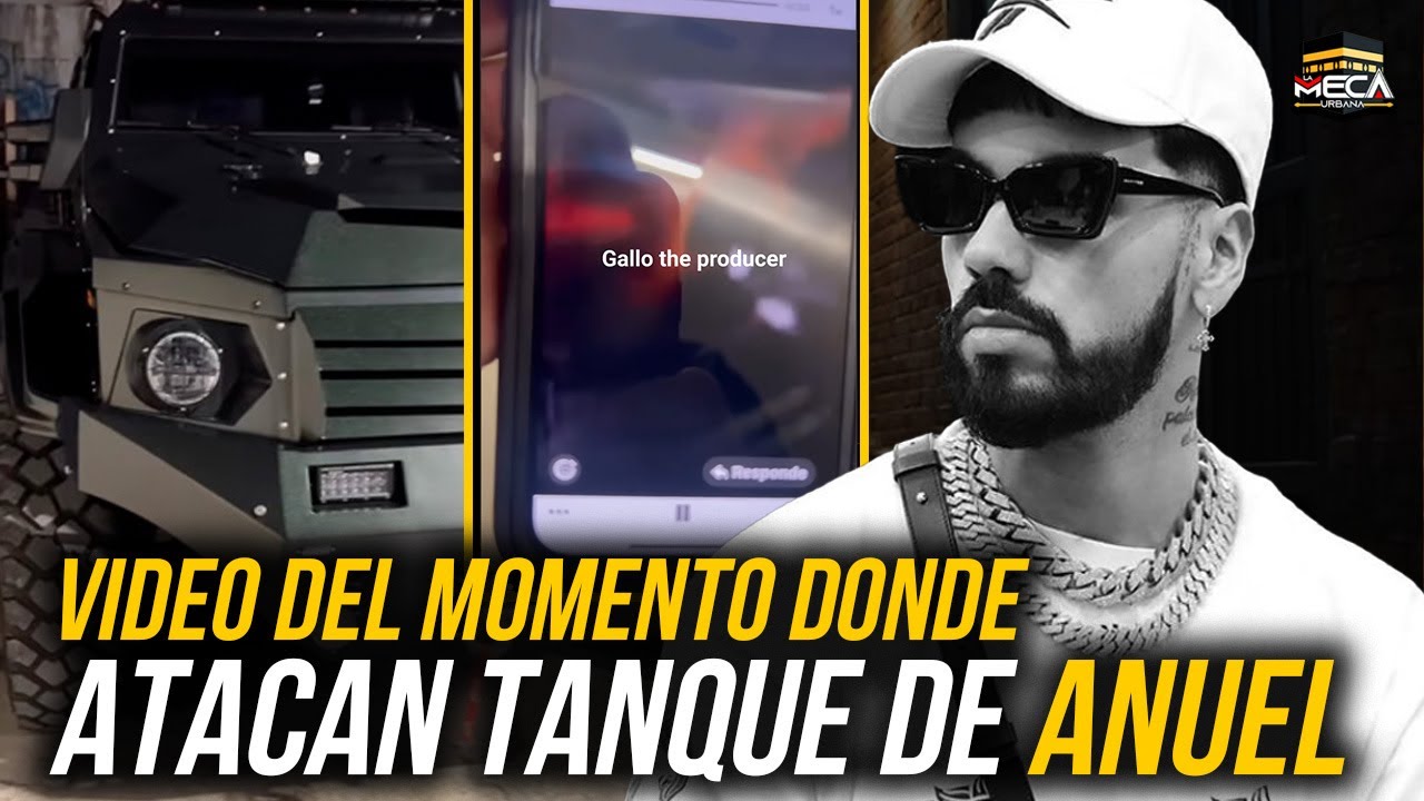 MOMENTO EXACTO DONDE ATACAN TANQUE DE ANUEL AA EN MIAMI ! - YouTube