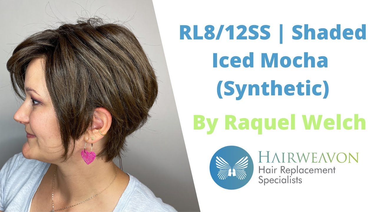 Colour RL8/12SS Shaded Iced Mocha Synthetic Wig by Raquel Welch | Shown ...