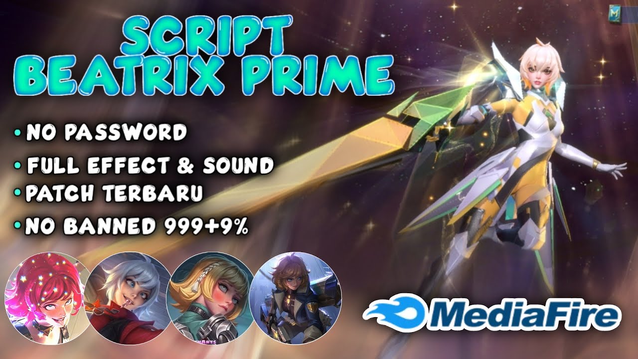 Script Skin Beatrix Prime Patch Terbaru No Password | Full Effect & Sound | No Bug No Error ...
