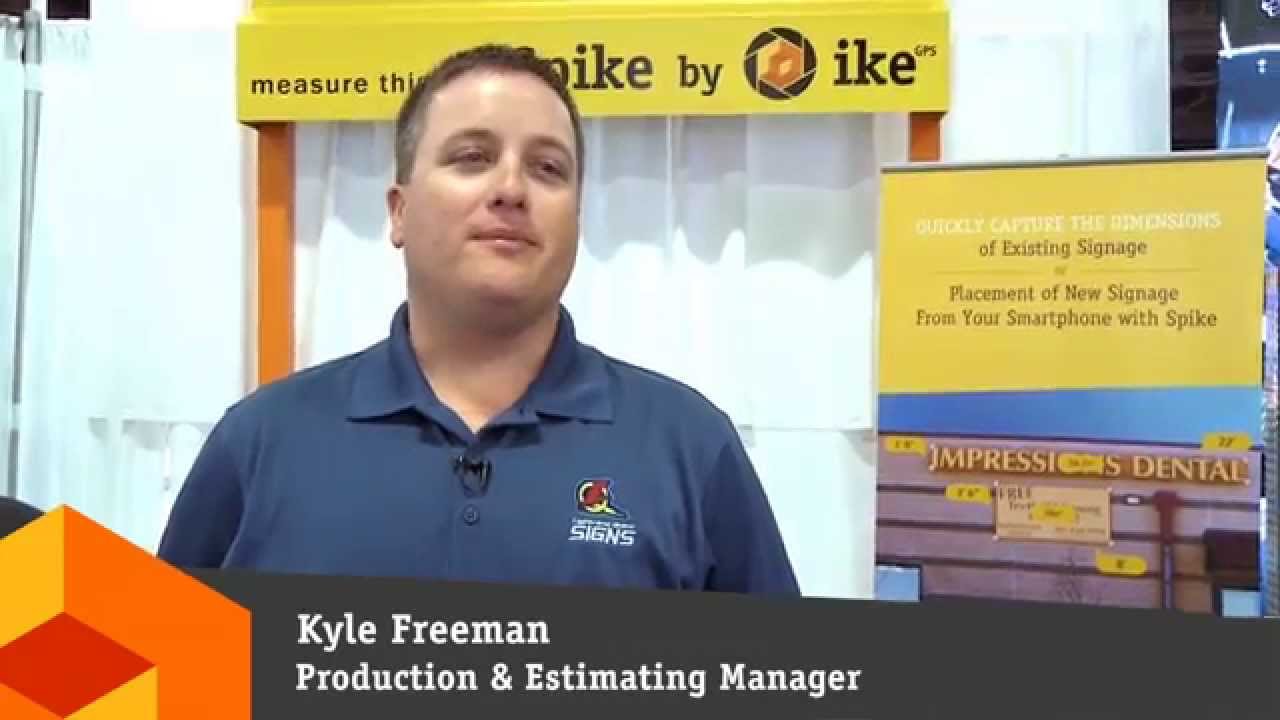 Spike Stories: Kyle Freeman with Lightning Quick Signs - YouTube
