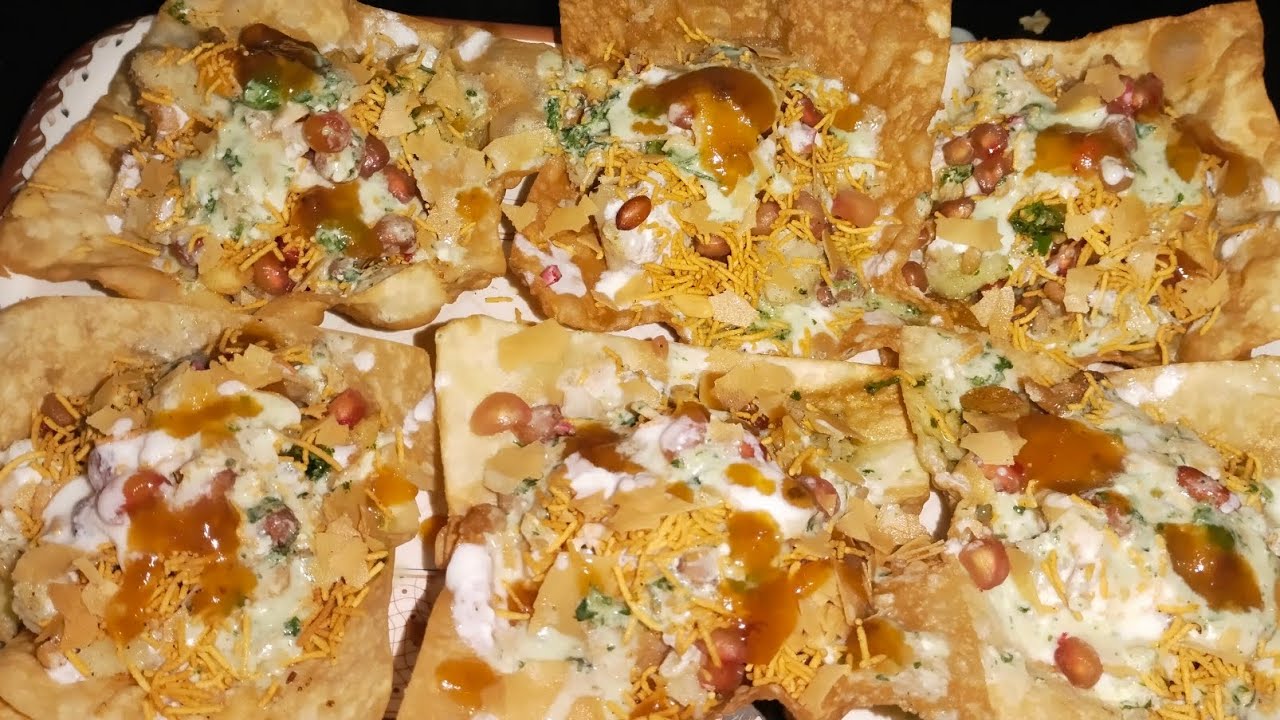 Papri Chaat Recipe | Street Style Papri Chaat at Home | कुरकुरी पापड़ी ...