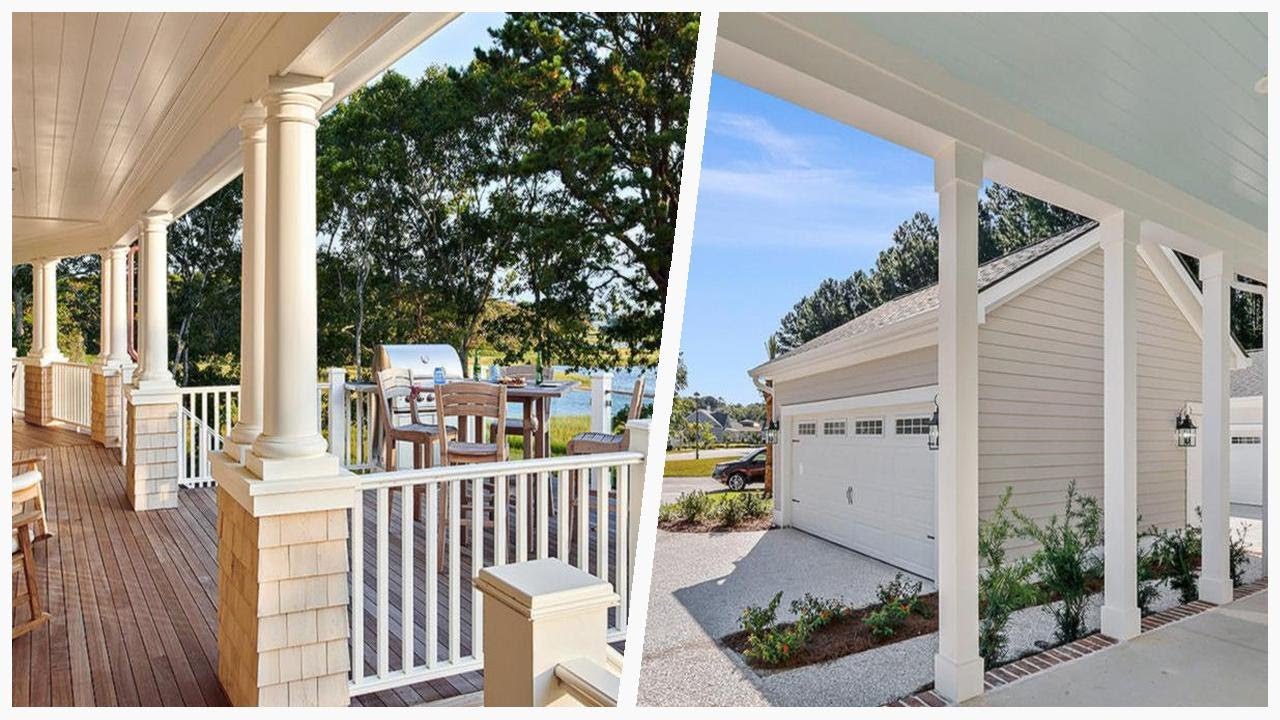 75 Coastal Porch Column Design Ideas You'll Love 😊 - YouTube