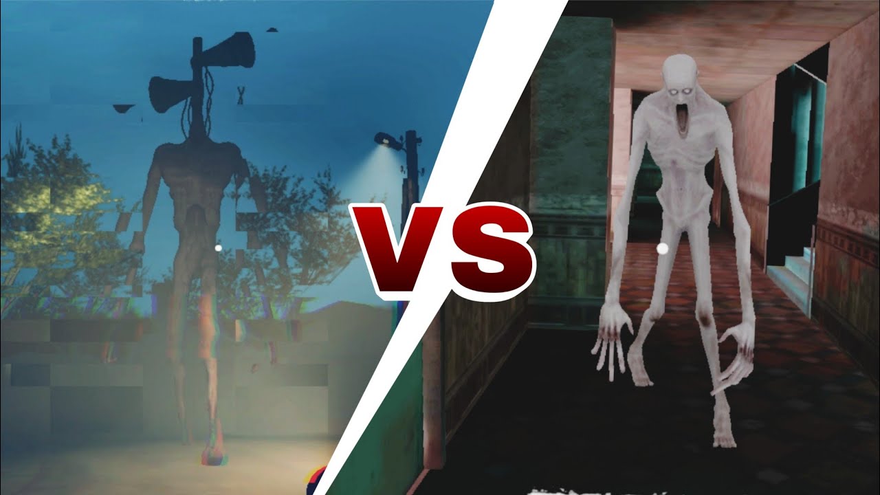 Siren Head Scp 6789 VS Scp 096 เปรตหัวลำโพงปะทะชายขี้อาย - YouTube
