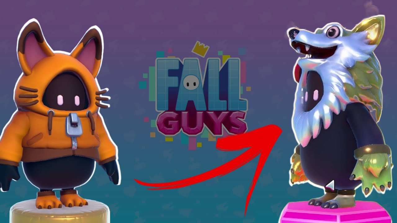 UNLOCKING GOLDEN WOLF IN FALL GUYS #fallguys #fallguyslive # ...