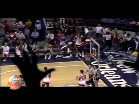 Atlanta Hawks Bench Reaction to Larry Bird's 60 points!