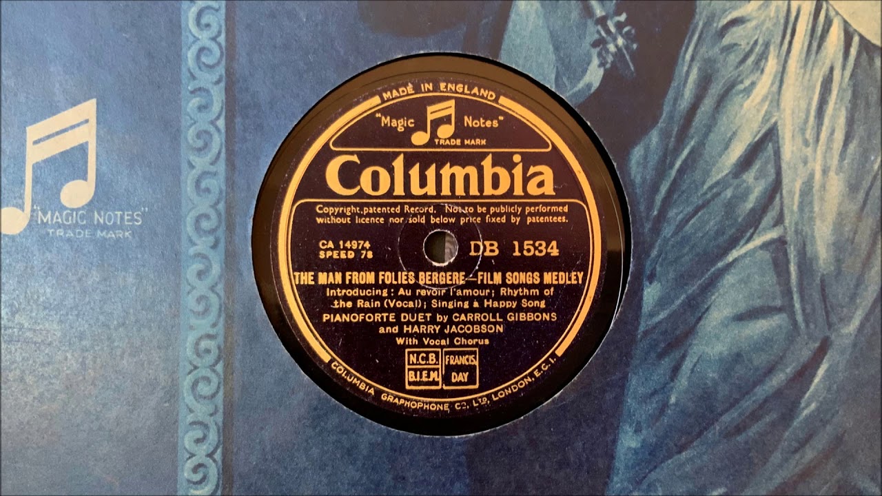 Carroll Gibbons & Harry Jacobson (v. Anne Lenner) - "The Man from ...