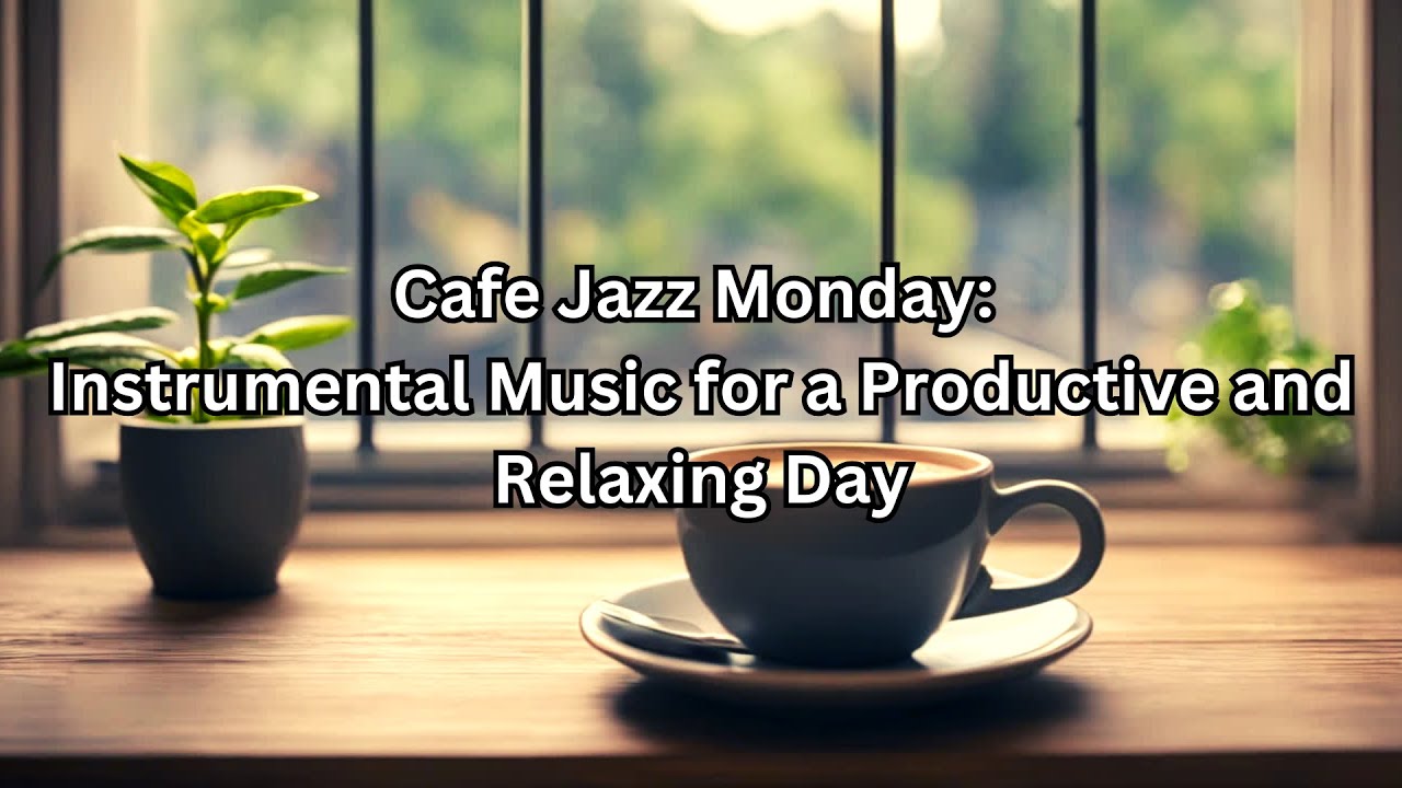 Cafe Jazz Monday: Instrumental Music for a Productive and Relaxing Day ...