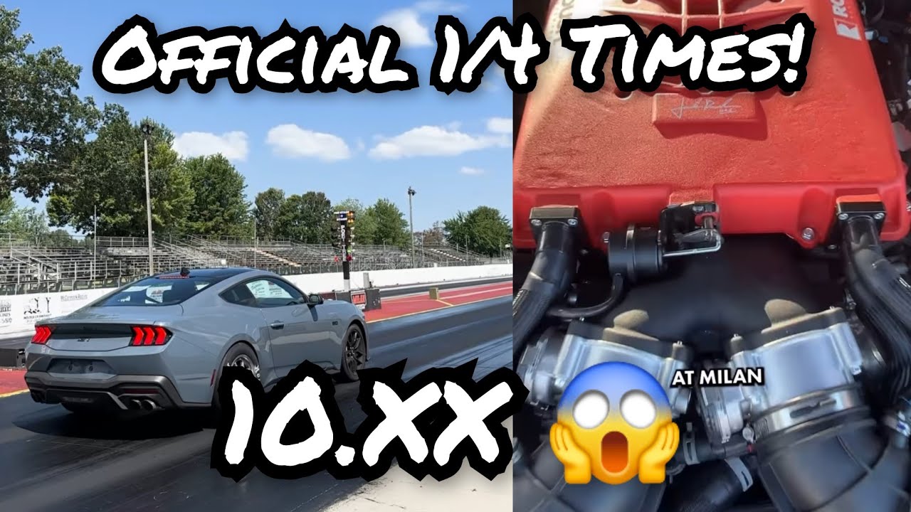 2024 Mustang GT Roush Supercharger Testing - YouTube