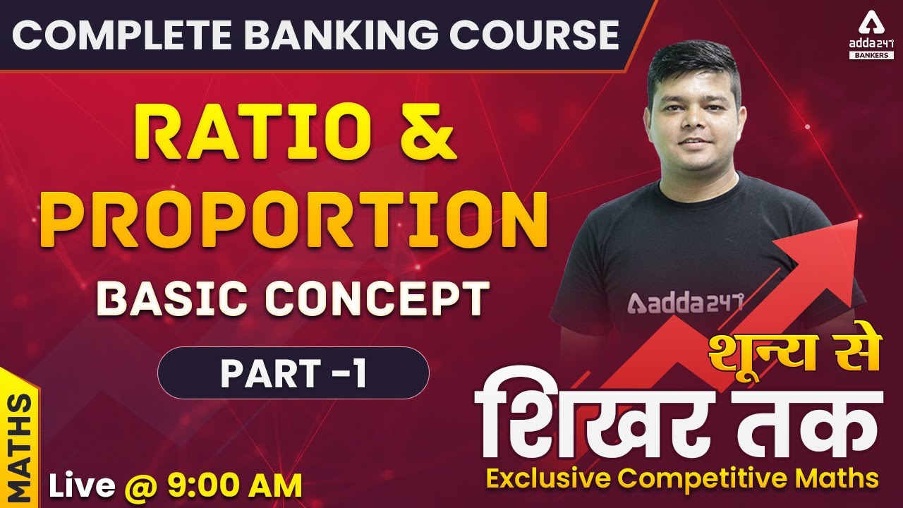 Complete Banking Course Lecture #7 | Maths | Ratio & Proportion Basic ...
