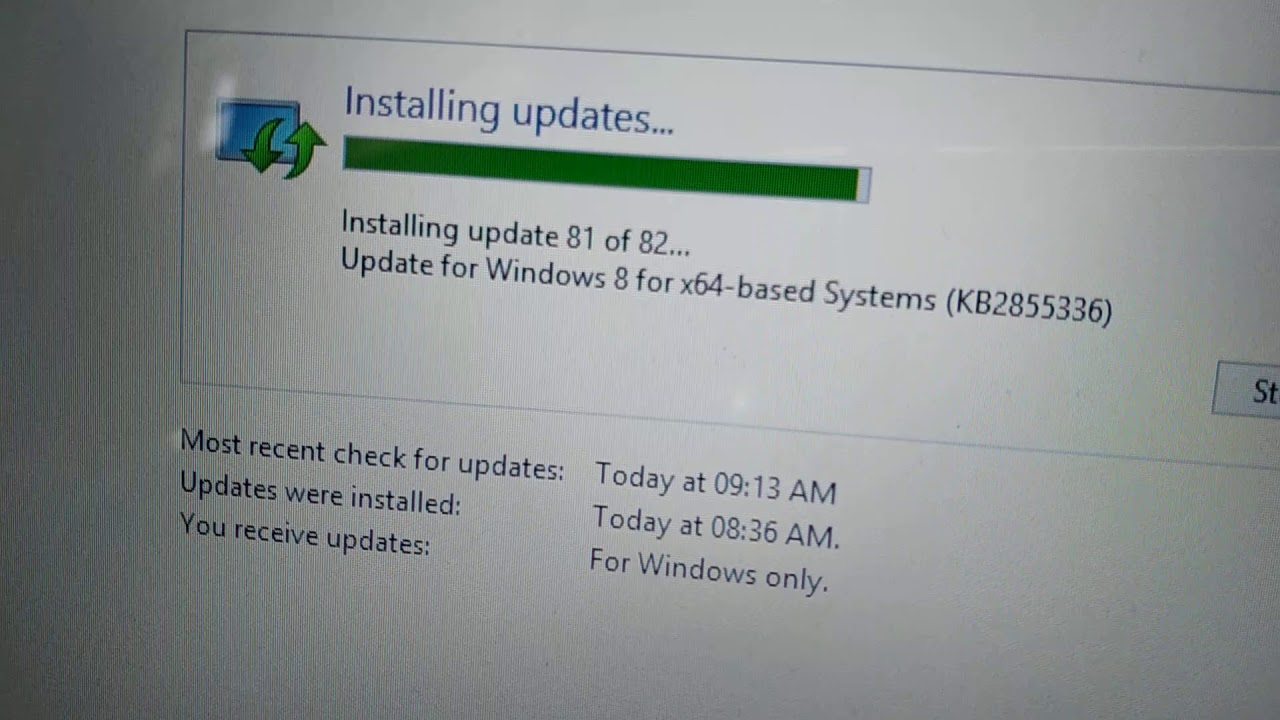 Configuring System Update Windows 8 ? সিস্টেম আপডেট কনফিগার করা উইন্ডোজ ...