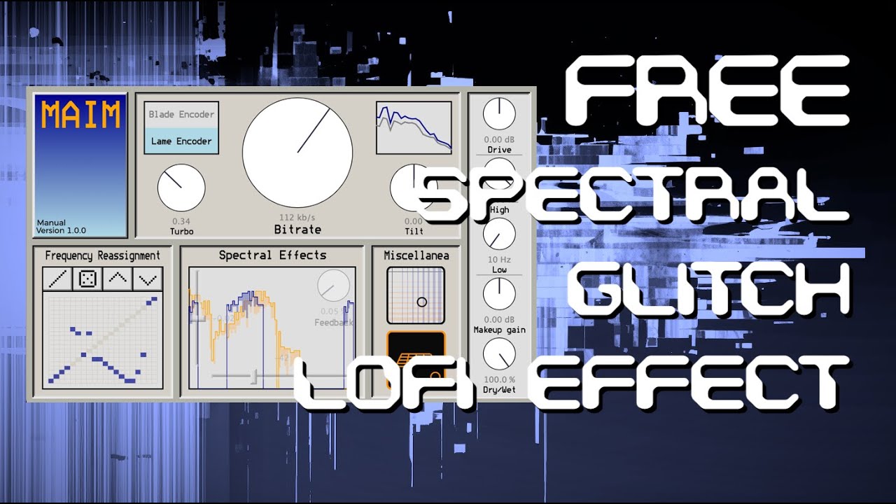Exploring Maim: FREE Mp3/Glitch/Spectral effect - YouTube