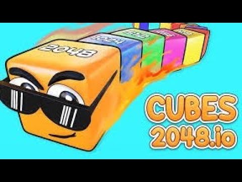 jugando cubes 2048.io - YouTube