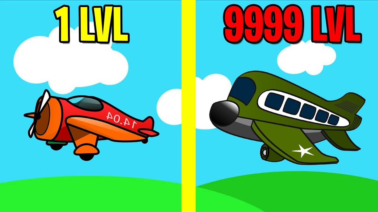 PLANE EVOLUTION MAX LEVEL PLANE! ALL PLANES IN MERGE PLANE! MERGE PLANE MAX LEVEL Part 1 - YouTube