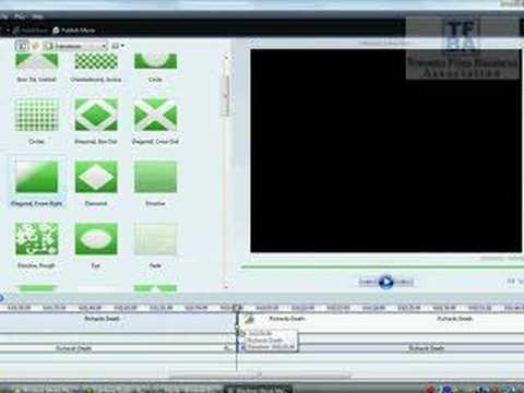 Windows Movie Maker - transitions - YouTube