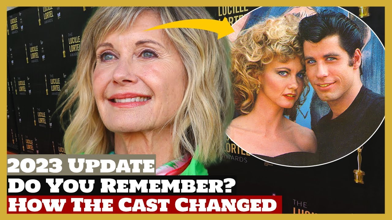 Grease movie 1978 | Cast 45 Years Later | Then and Now - YouTube