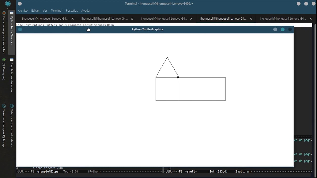 Python - Turtle | Dibujando 02 - YouTube