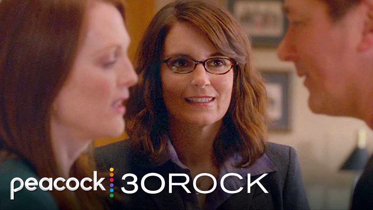 Jack pushes her to divorce ft. Julianne Moore | 30 Rock - YouTube