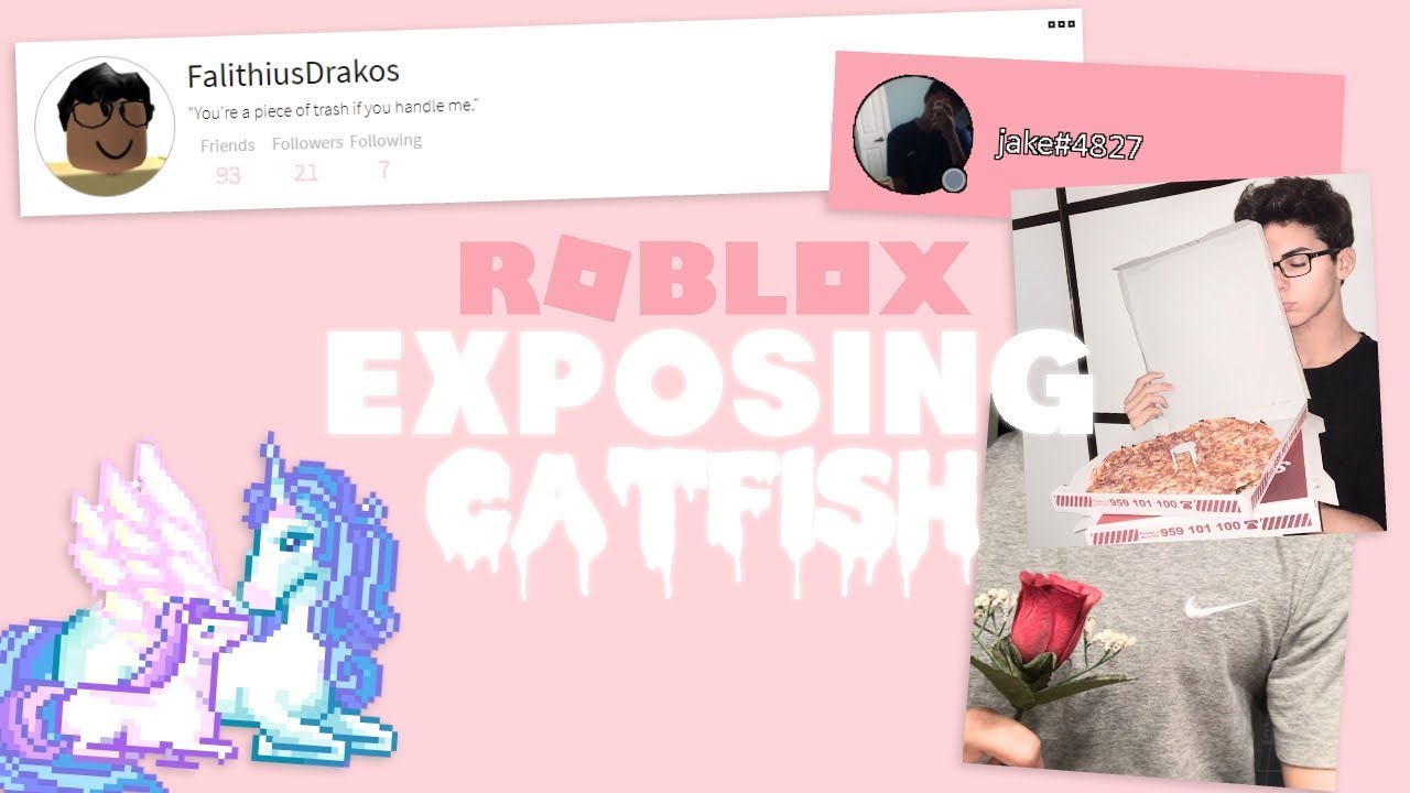 exposing a roblox catfish falithiusdrakos - YouTube