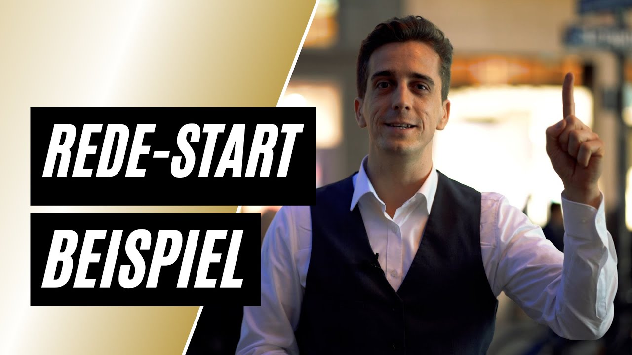 Rede beginnen: So startest du eine Rede + Beispiel - YouTube