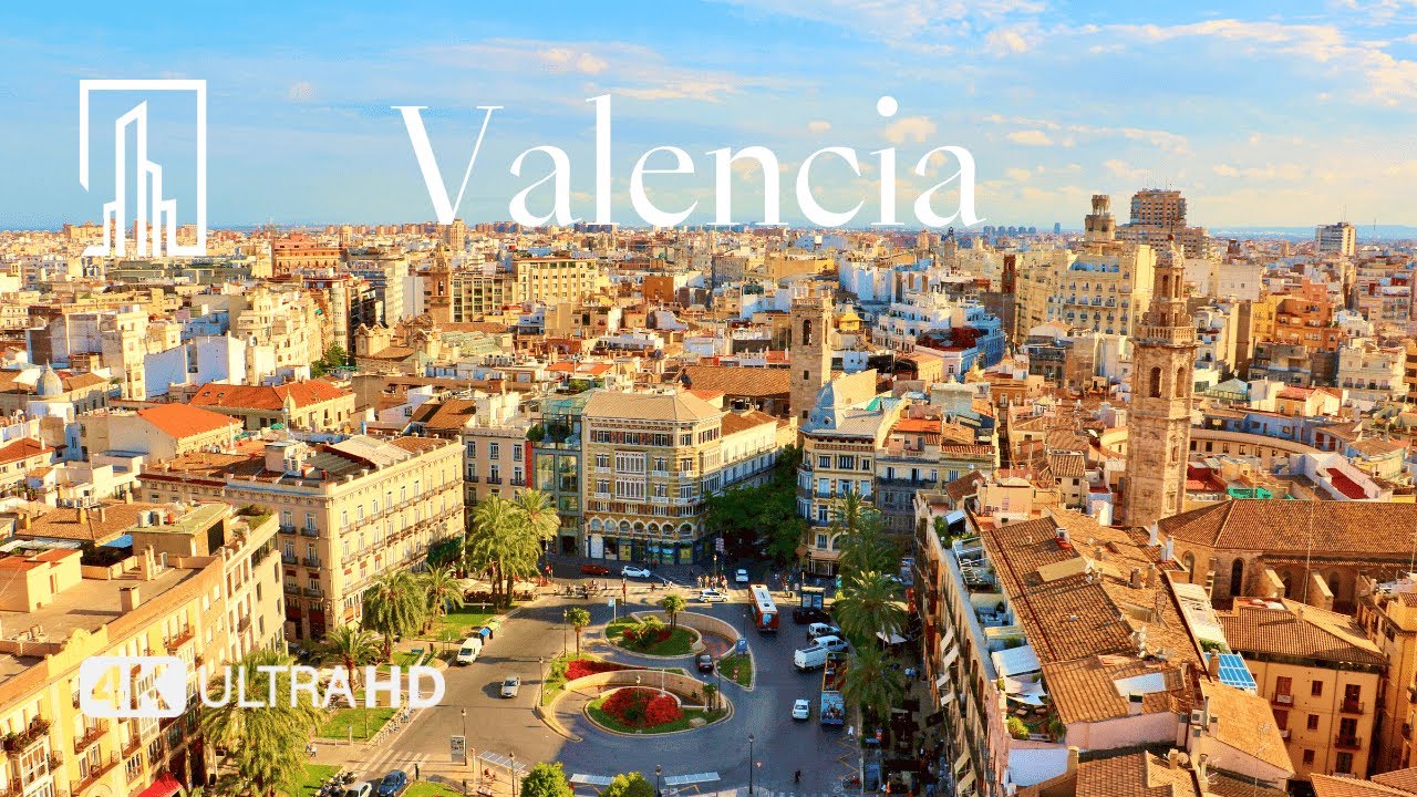 Valencia, Spain 🇪🇸 in 4K ULTRA HD by Drone - YouTube
