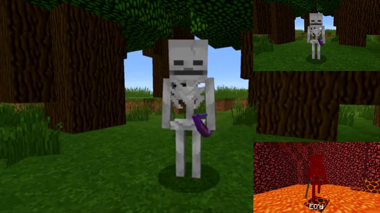 Minecraft Skeleton Has A Sparta Vananima Base - YouTube