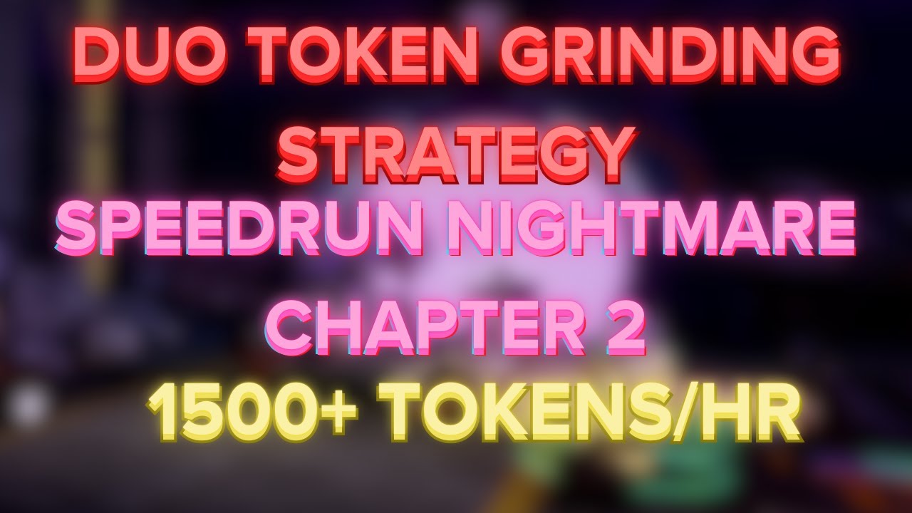 (TDX) (1500+ TOKENS/HR) DUO TOKEN GRINDING STRATEGY, SPEEDRUNNING ...