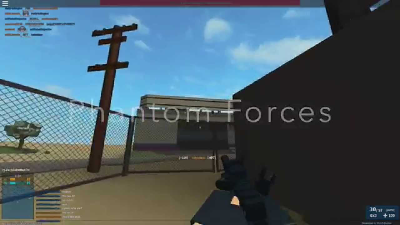 Phantom Forces MP7 Switch Scoping Montage - YouTube