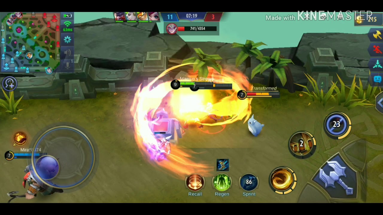 Mobile legend bang bang gameplay - YouTube