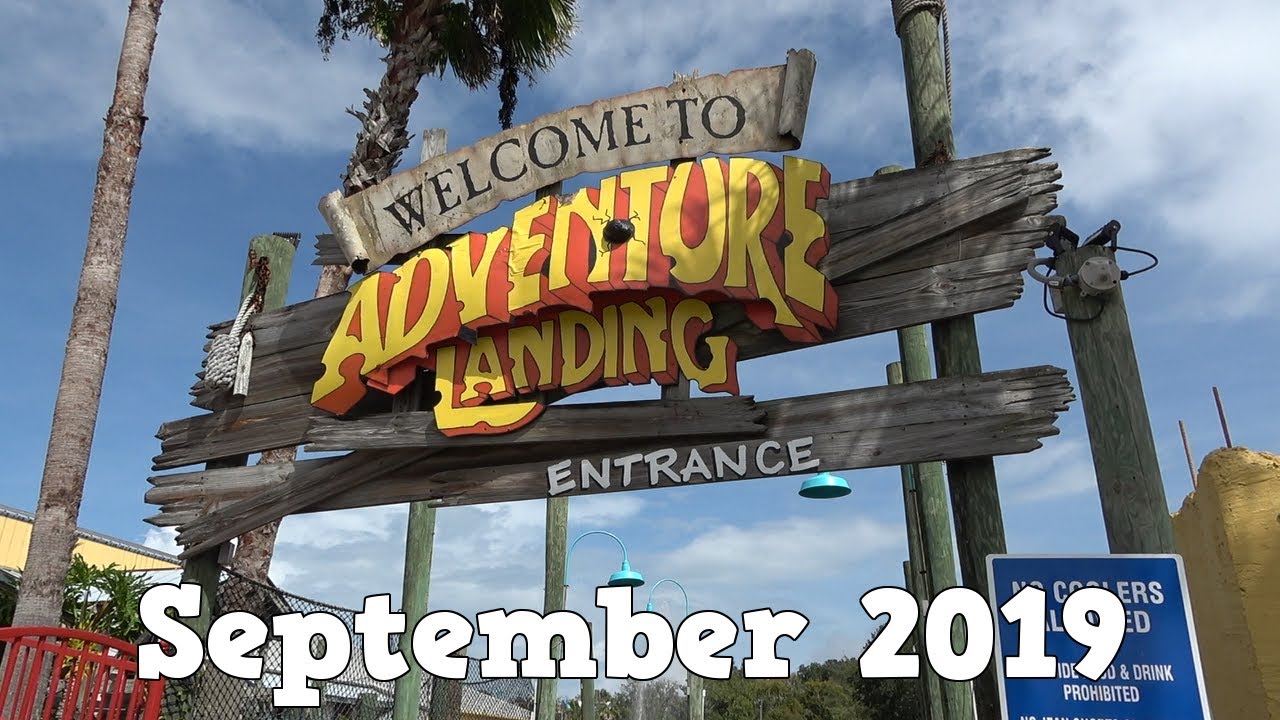 Adventure Landing - Jacksonville, FL - September 2019 - YouTube