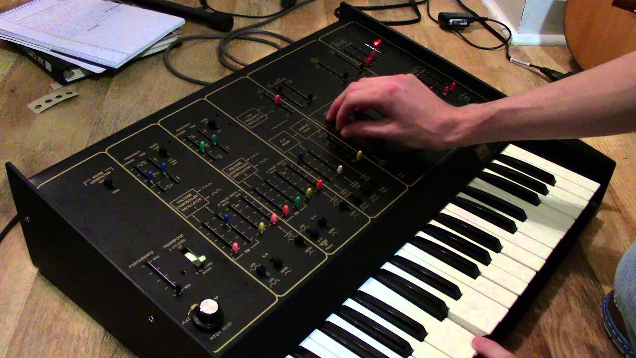 Andy Baker's ARP Odyssey 2810 Restoration (By Synthpro) - YouTube