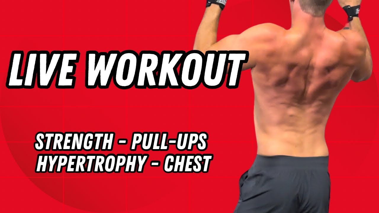 Live Strength & Hypertrophy Workout | Back & Chest Gains + Q&A! - YouTube