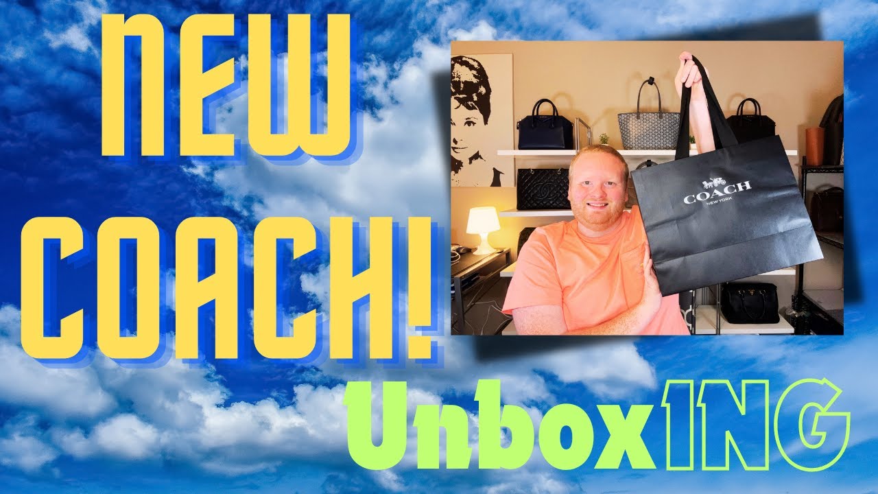 Coach Handbag Unboxing | Summer 2024 color | Collab video! | Coach IT ...