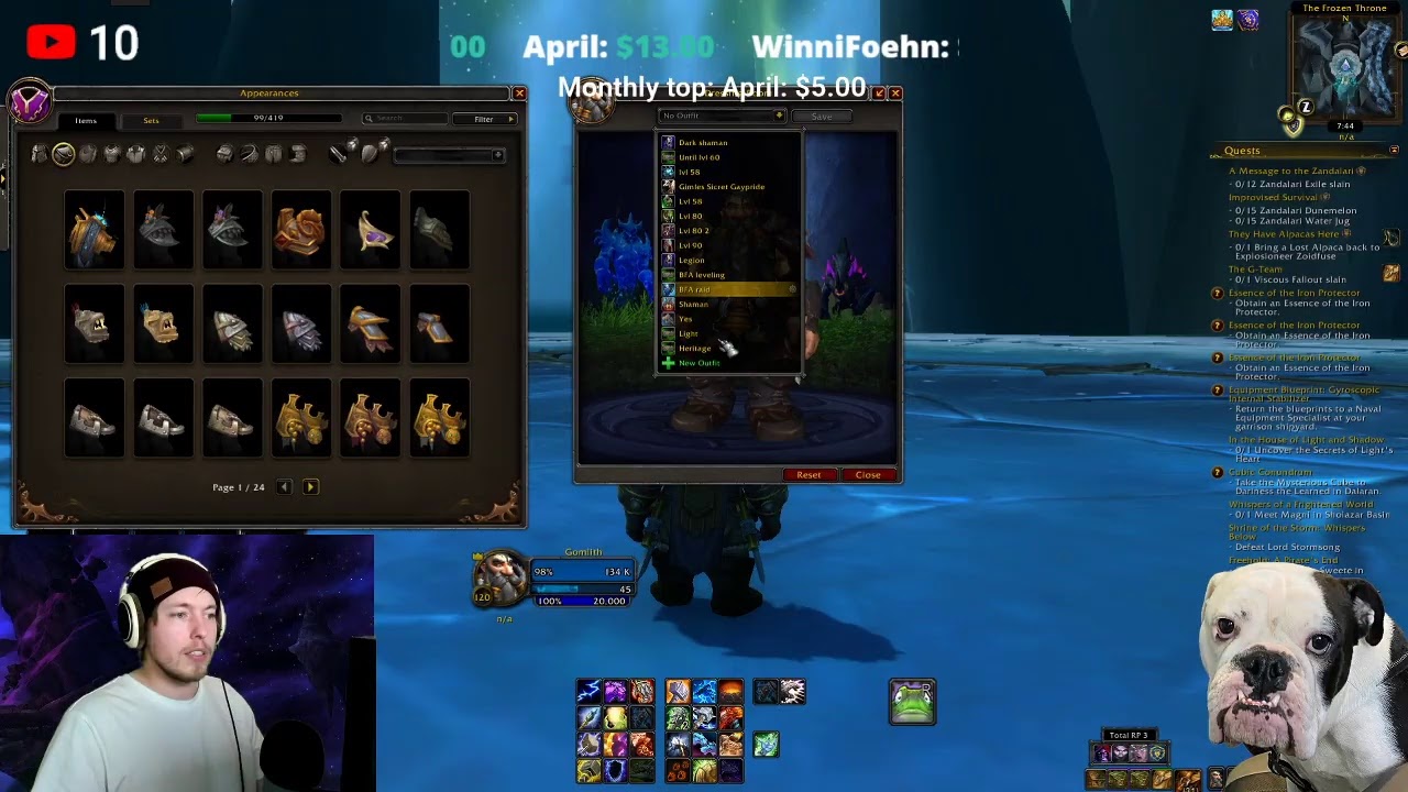Farming Invincible Reins from Arthas! | WoW BFA Live Stream - YouTube