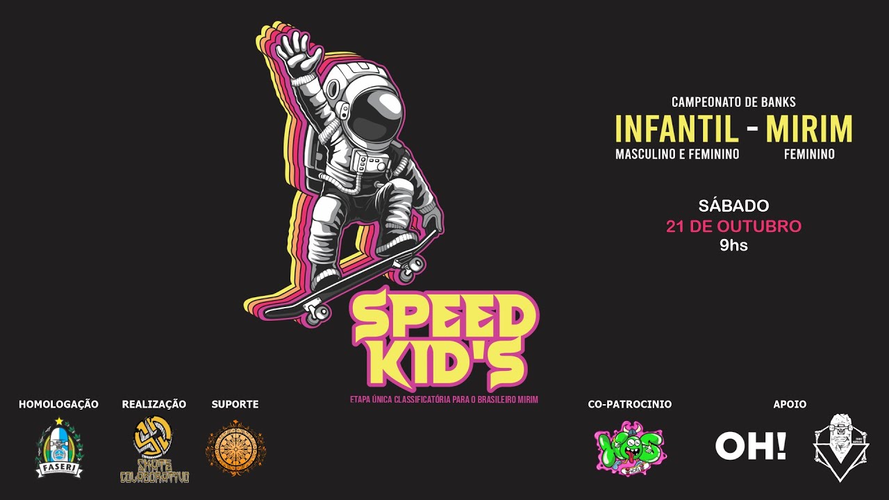 SPEED KID'S - Campeonato de Banks - YouTube